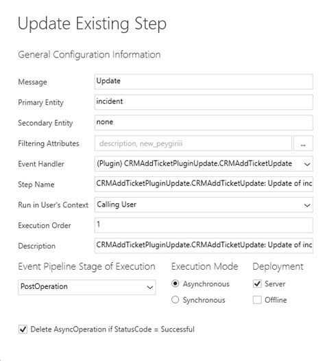 c how to prevent firing dynamics crm plugin execution while updating an entity using web