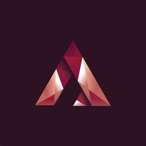 Polygon Alphabets Vector Art On Behance