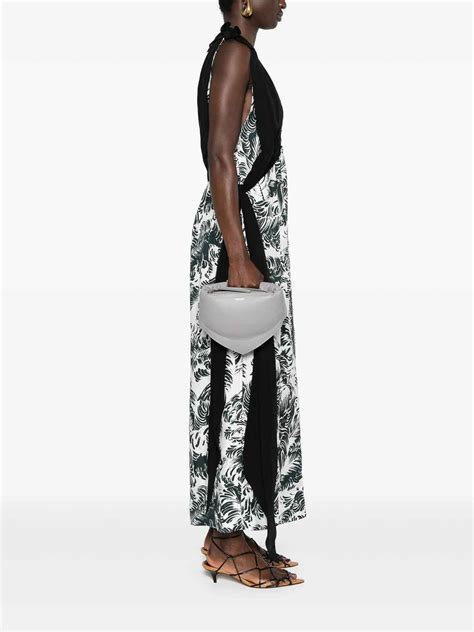 Federico Cina Mini Tortellino Tote Bag Grey Women Mtb0101grey