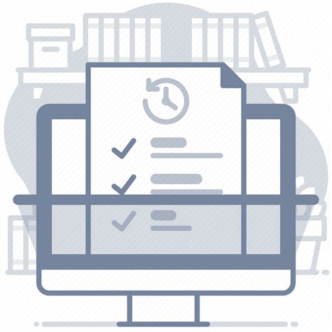 Backup Restore List Computer Icon Download On Iconfinder