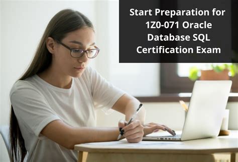 How To Prepare For The 1z0 071 Exam On Oracle Database Sql