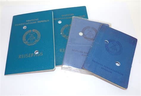 Ddr Reisepass Personalausweis Dokumente 1987 19858 Ddr Reisepass Personalausweis Dokumente 1987 19858
