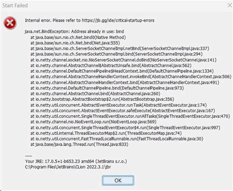 Clion Crashed After Applying The New Ui Test Start Failed Ides