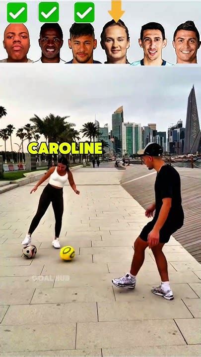 Ishowspeed Vs Vini Jr Vs Neymar Vs Caroline Vs Di Maria Vs Ronaldo Epic Nutmeg Challenge 🔥