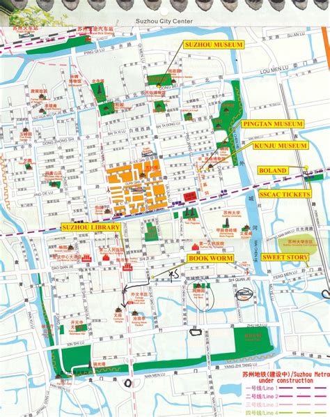 Suzhou Map China