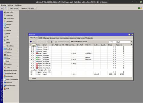 Block Mac Address Yang Terkoneksi Ke Mikrotik Melalui Firewall It Networking