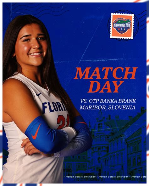 Florida Gators Volleyball Last Match In Slovenia 🇸🇮 Gogators Instagram