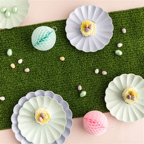 Artificial Grass Table Runner Postbox Party