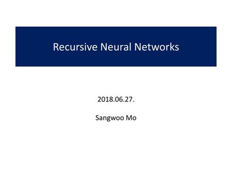 Recursive Neural Networks Pdf Programming Languages Computing
