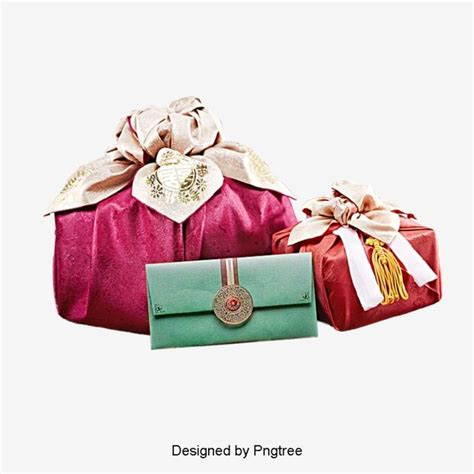 한국 전통 신년 선물 일러스트 상자 및 편지 봉투 연말 전통문양 선물 상자 전통적인 선물 상자 전통 Png 일러스트 및 Psd 이미지 무료 다운로드 Pngtree