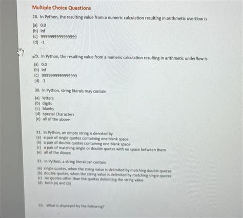 solved true false questions 1 true or false in python a
