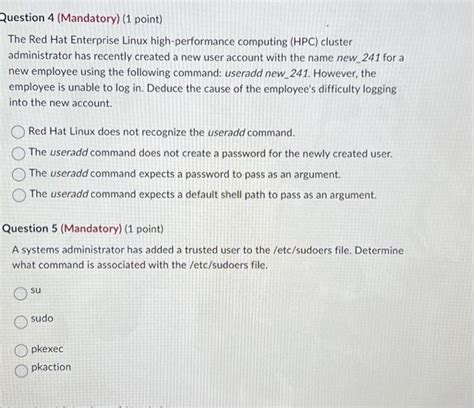 Solved The Red Hat Enterprise Linux High Performance