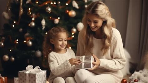 Premium Ai Image Mother And Daughter Bond