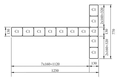 configuration details of blc c1 t1 and blc c1 t2 a front view of
