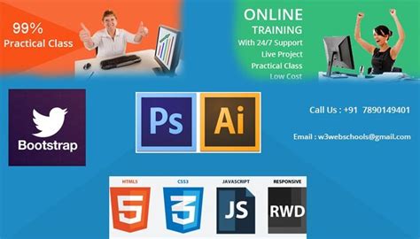 Web Design Responsive Html5css3 Training Course Kolkata India
