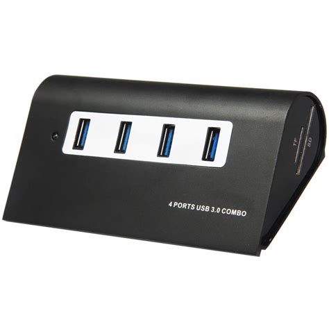 USB Hub Card Reader Leadzoe USB Splitter With USB Port And SD TF Smart Card Reader And