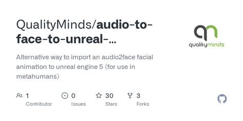 Audio To Face To Unreal Metahuman Import Scriptanima2fempty60fps