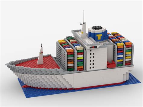 Lego Moc Container Ship V2 Partially Modular By Bernd Das Brot