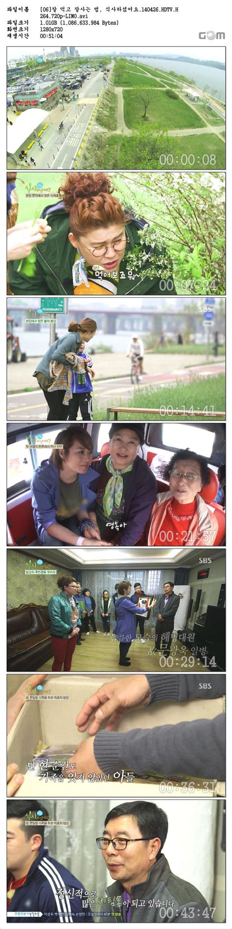 잘 먹고 잘사는 법 식사하셨어요140426hdtvh264720p Limoavi