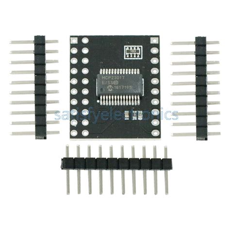 Mcp23017 Bidirectional 16 Bit I O Expander With I2c Ubuy India