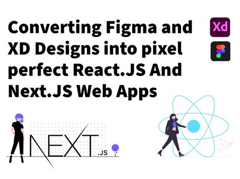 a figma xd design converted to a responsive pixel perfect react next js