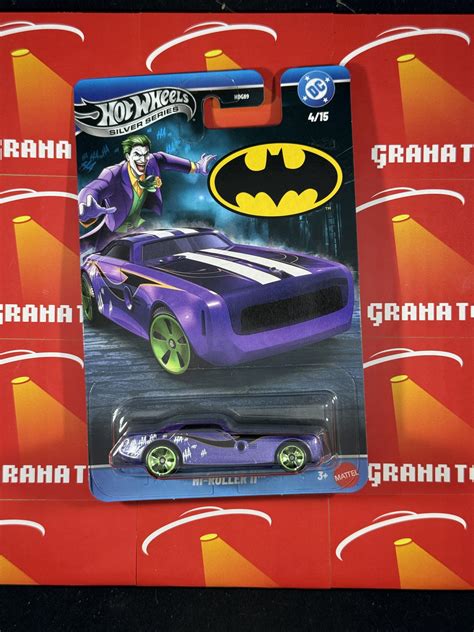 Hi Roller Ii The Joker 415 2026 Hot Wheels Batman Silver Series Asst S