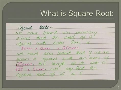 Square Roots And Cube Roots PPTX