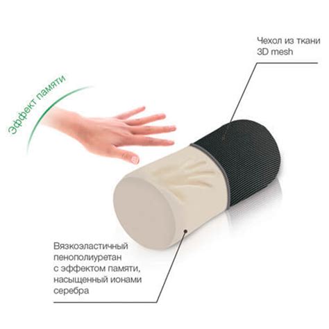 Trelax Autohead П16 ортопедическая подушка под голову серый — купить в ...
