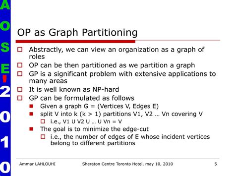 PPT Organizations Partitioning Optimization PowerPoint Presentation Free Download ID