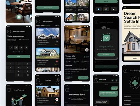 Real Estate App Ui Kit Design By Jhalok Deb On Dribbble