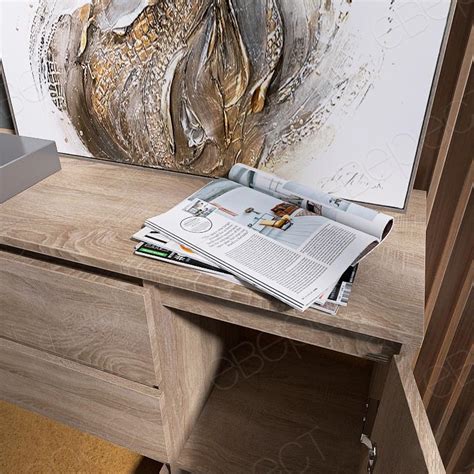 ᐉ Комод Еверест Лайт КЛ 4 140х38х93 см Дуб сонома 08828 • Краща ціна в Києві Україні • Купити