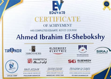 Eduvate Revit Bim Ahmed Ibrahim El Shebokshy 75 Comments