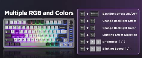 Yunzii Rt75 Rapid Trigger Gaming Keyboard Hall Effect Keyboard Magnetic