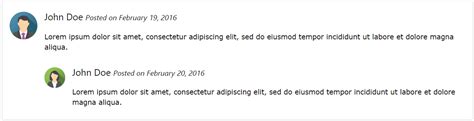 bootstrap 4 media objects