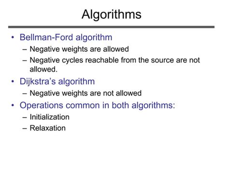Shortest Path Algorithms Pdf Computing Technology And Computing