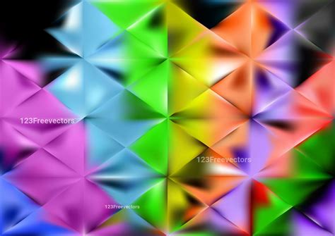 Colorful Diamond Pattern Background