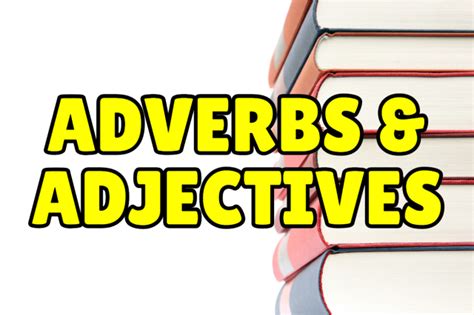 Adverb Or Adjective English Grammar Exercise Intermediate Level Bitgab