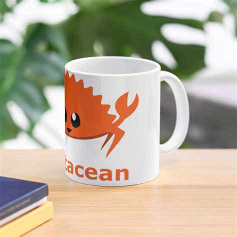 Rust Language Lang Unofficial Mascot Ferris The Crab Rustacean Coffee Mug For Sale By