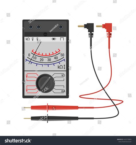 Analog Voltmeter Diagram