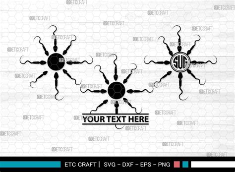 sperm monogram sperm silhouette sperm svg male anatomy svg semen