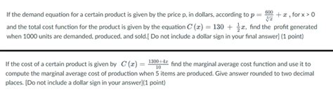 [business calc ] stuck on these two questions r homeworkhelp