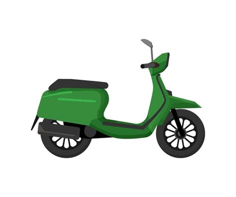 오토바이의 벡터 일러스트 레이 션 프리미엄 벡터