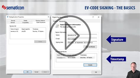 Mastering Windows Code Signing Standard Vs Ev Certificates Sematicon Ag