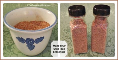 Make Your Own Taco Seasoning