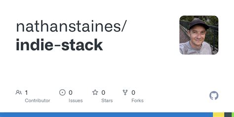 Github Nathanstainesindie Stack