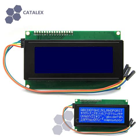 I2C IIC LCD 2004 Blue Display Module Blue Backlight Color For Arduino