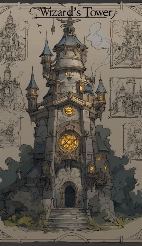 Wizards Tower в 2025 г Здания Архитектура Пейзажи