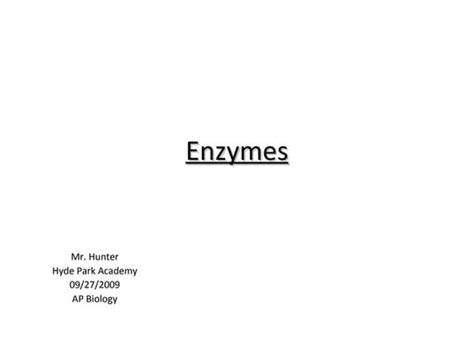 Enzyme Induction And Inhibition Pptx Chemistry Science
