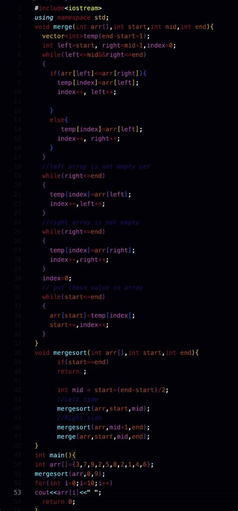 Vijay Singh On Linkedin Merge Sort Dsa Merge Sort Is A Popular Sorting Algorithm That Uses The