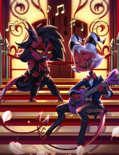 Щ l Æ Millie Helluva Boss Moxxie Helluva Boss VivzieVerse ShmoopyLDoopy